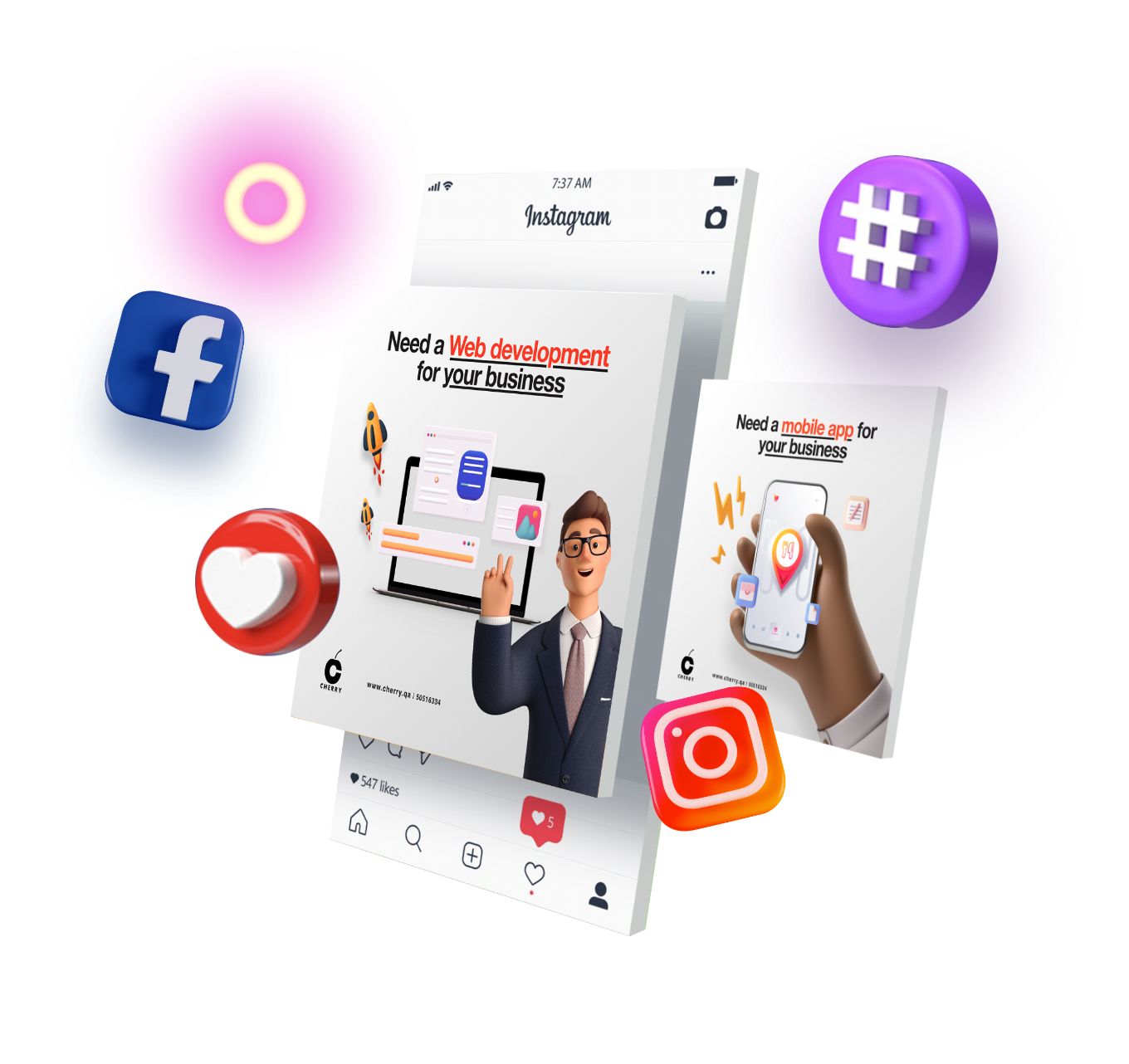 Best web design company In Doha, Qatar | Cherry Computers